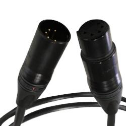 DMX Cable Assembly XLR 5-Pin Plug to Jack – Nemal Electronics